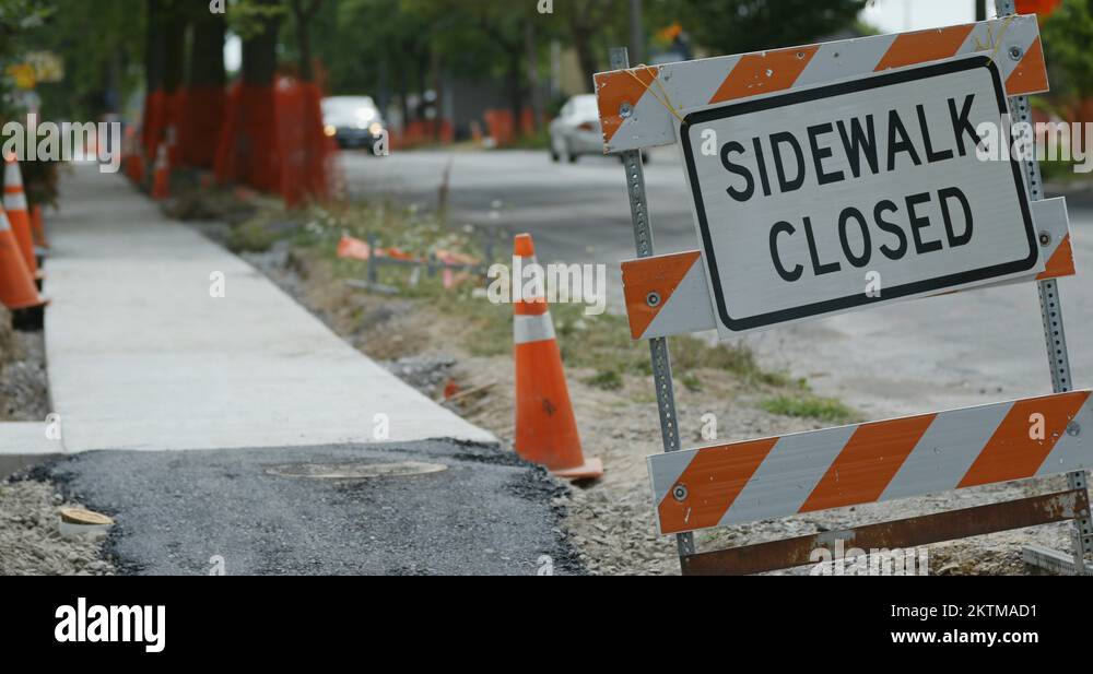 Walkway closed sign Stock Videos & Footage - HD and 4K Video Clips - Alamy
