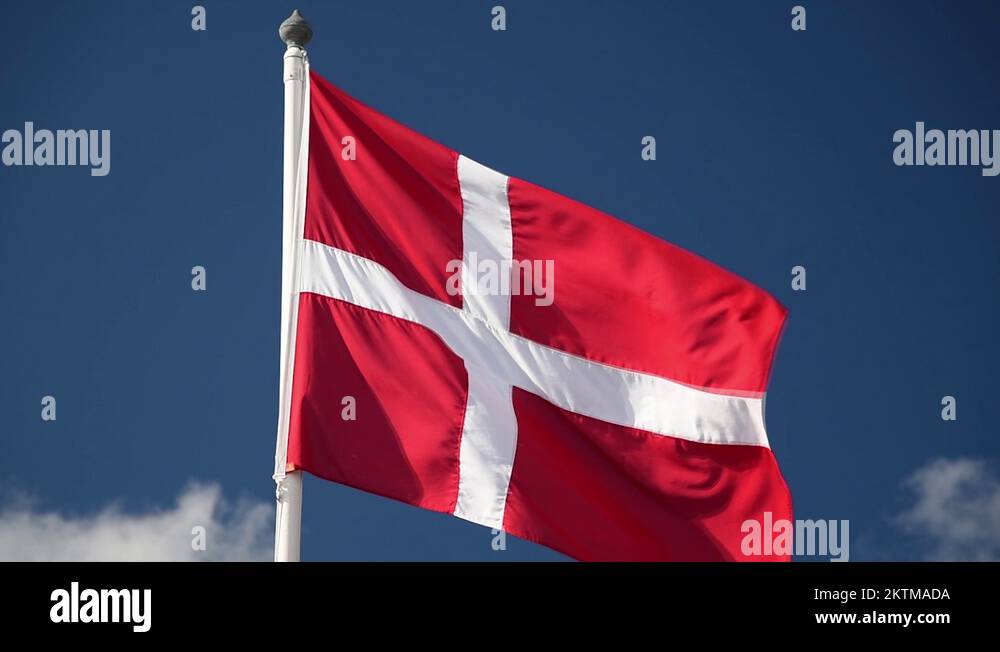 Danish flag dannebrog against blue Stock Videos & Footage - HD and 4K ... Danish flag dannebrog against blue Stock Videos & Footage - HD and 4K ...