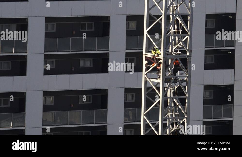 A tower crane Stock Videos & Footage - HD and 4K Video Clips - Alamy