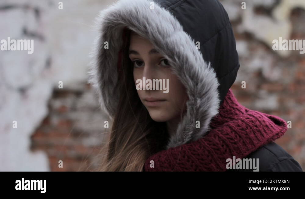 Girl looking camera close up face Stock Videos & Footage - HD and 4K ...