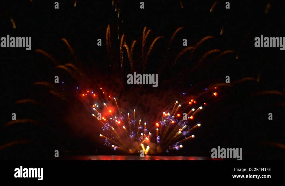 Celebration in a Grand Scale Amazing Fireworks Spectacular Show With ...