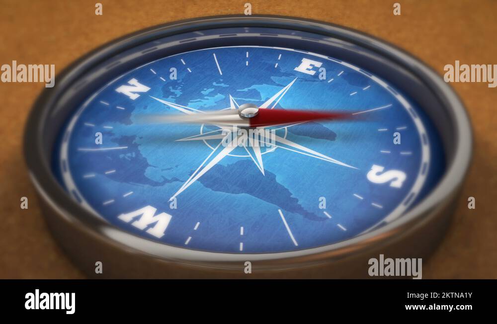 3d render compass Stock Videos & Footage - HD and 4K Video Clips - Alamy