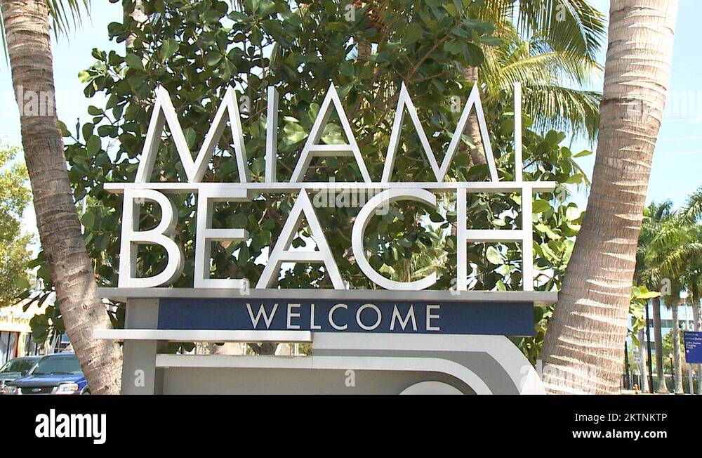Welcome miami beach Stock Videos & Footage - HD and 4K Video Clips - Alamy