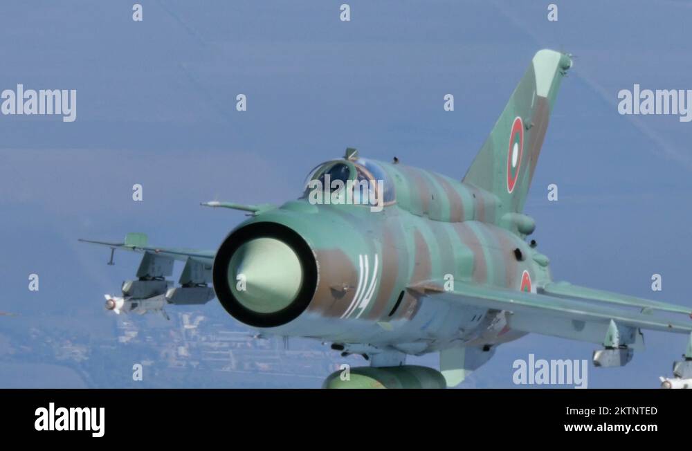 Mikoyan-Gurevich MiG-21 Fishbed Fighter Airplane of Russia Soviet ...