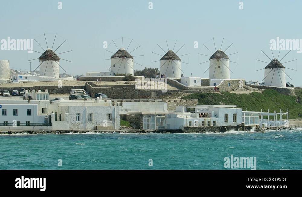 Traditional windmills greece Stock Videos & Footage - HD and 4K Video ...