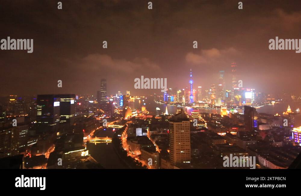 Shanghai china night view Stock Videos & Footage - HD and 4K Video ...