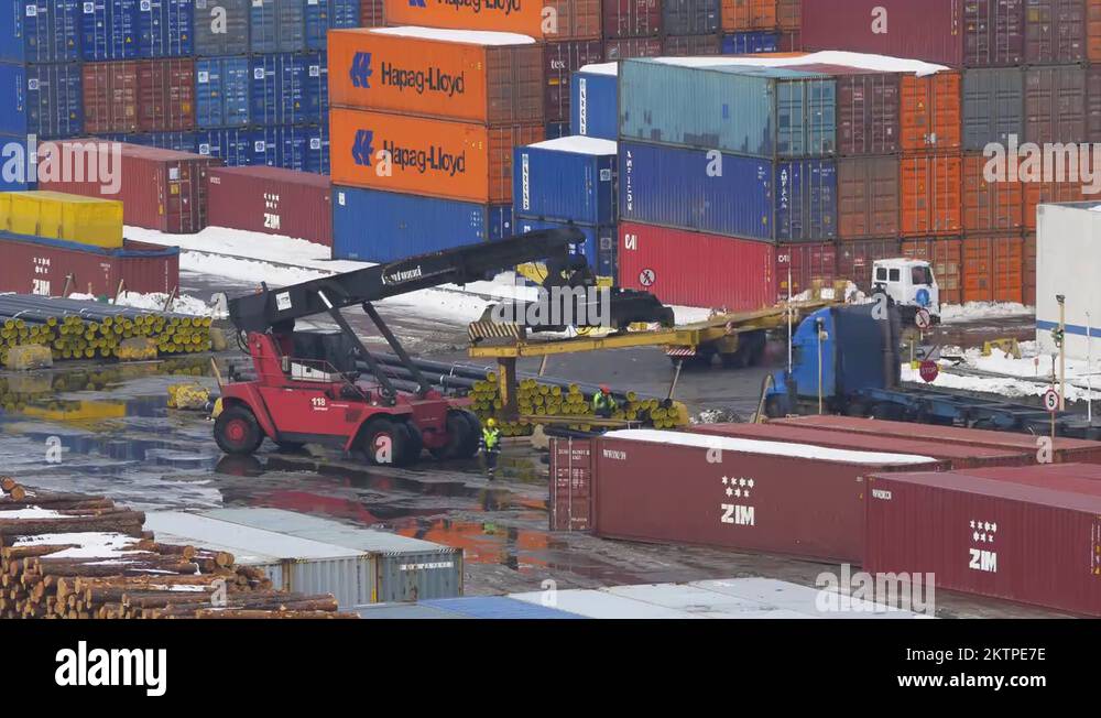 Empty container containers Stock Videos & Footage - HD and 4K Video ...