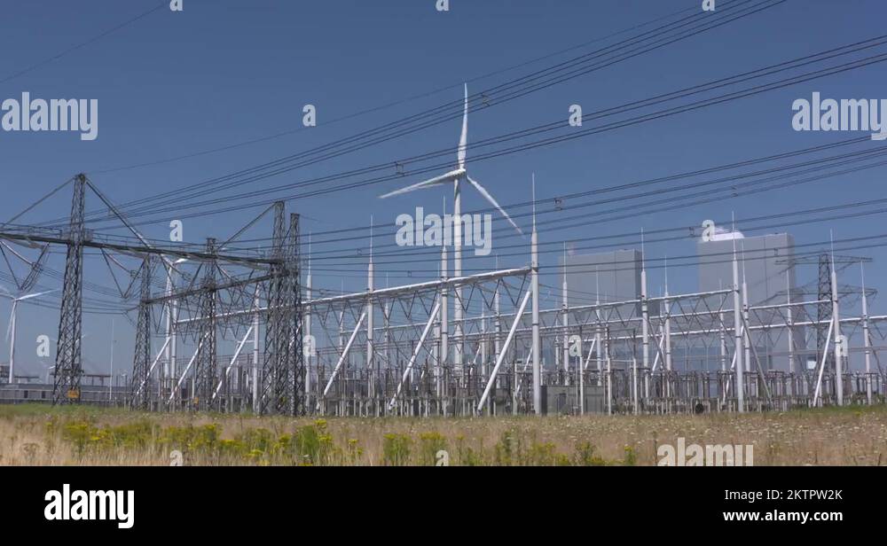 High voltage transmission lines Stock Videos & Footage - HD and 4K ...