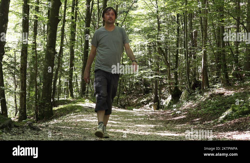 Man walking mountain path not snow Stock Videos & Footage - HD and 4K ...