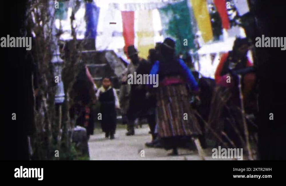 1962: the scene shows a little girl walking in a busy market, and ...