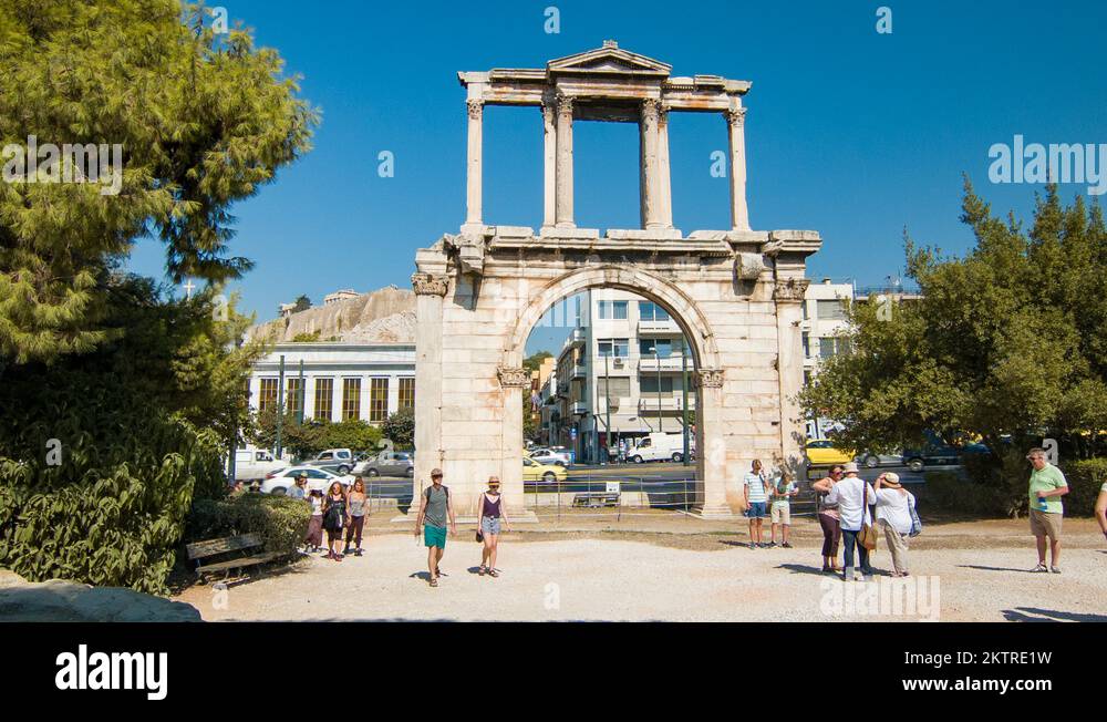 Arch hadrian athens Stock Videos & Footage - HD and 4K Video Clips - Alamy