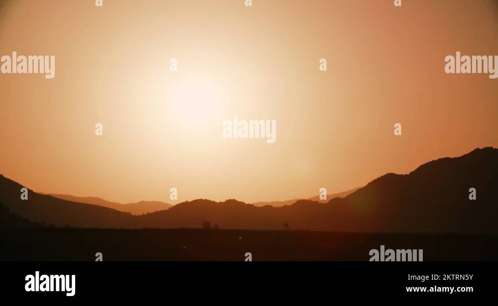 Romantic young couple silhouette. Woman running to her man and they hug ...