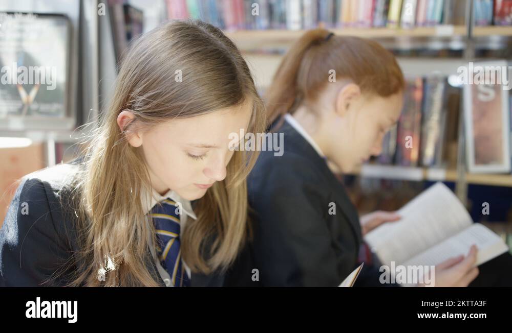 School uniform library books Stock Videos & Footage - HD and 4K Video ...
