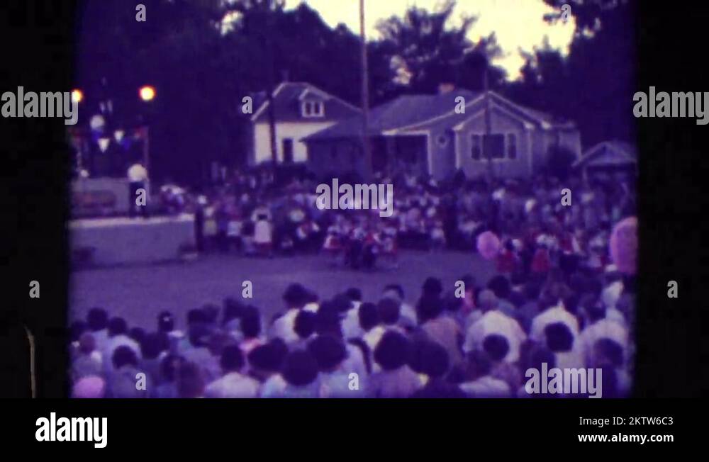 1965: parade, people or school kids play CLARKSON Stock Video Footage ...