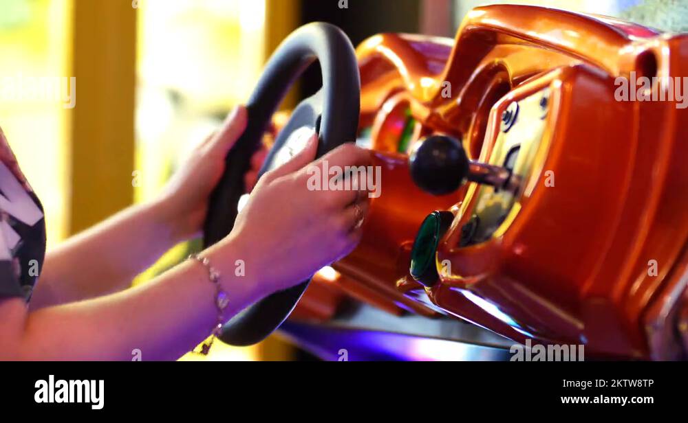 Driving video game arcade Stock Videos & Footage - HD and 4K Video ...