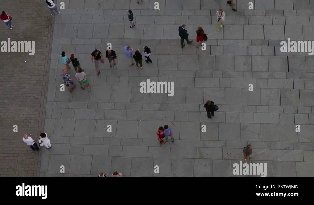 Crowd of people walking aerial view Stock Videos & Footage - HD and 4K ...