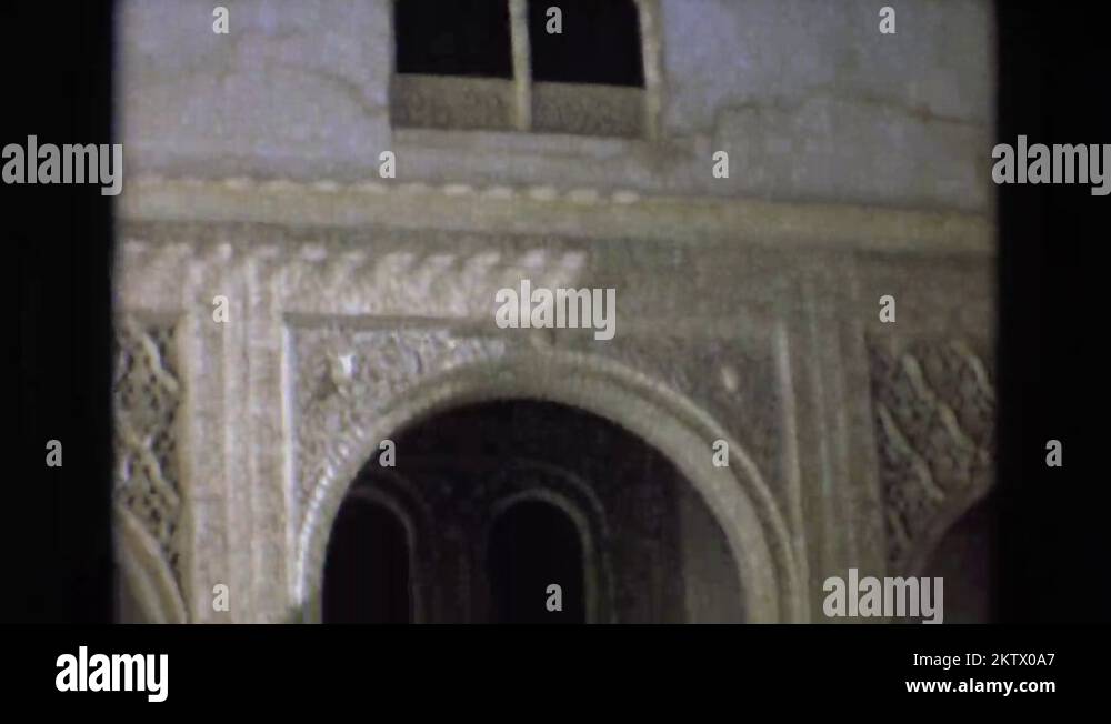 1969: viewing of a nice, fancy building. SPAIN Stock Video Footage - Alamy