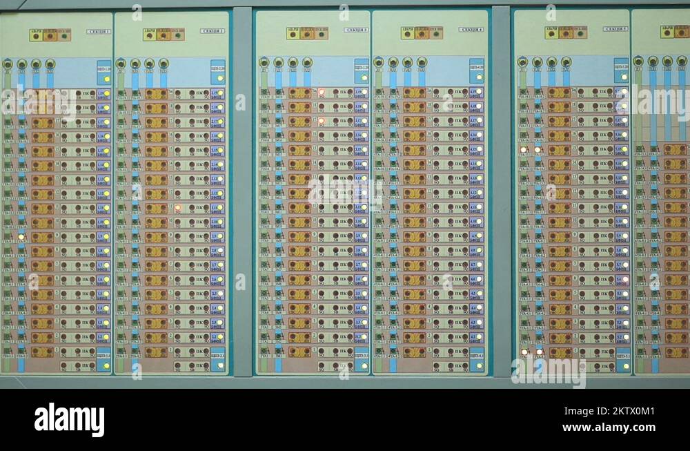 The fire control panel in modern building Stock Video Footage - Alamy