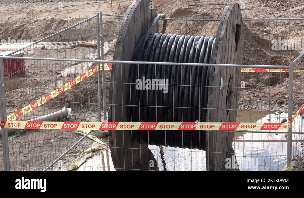 Underground cable reel Stock Videos & Footage - HD and 4K Video Clips ...