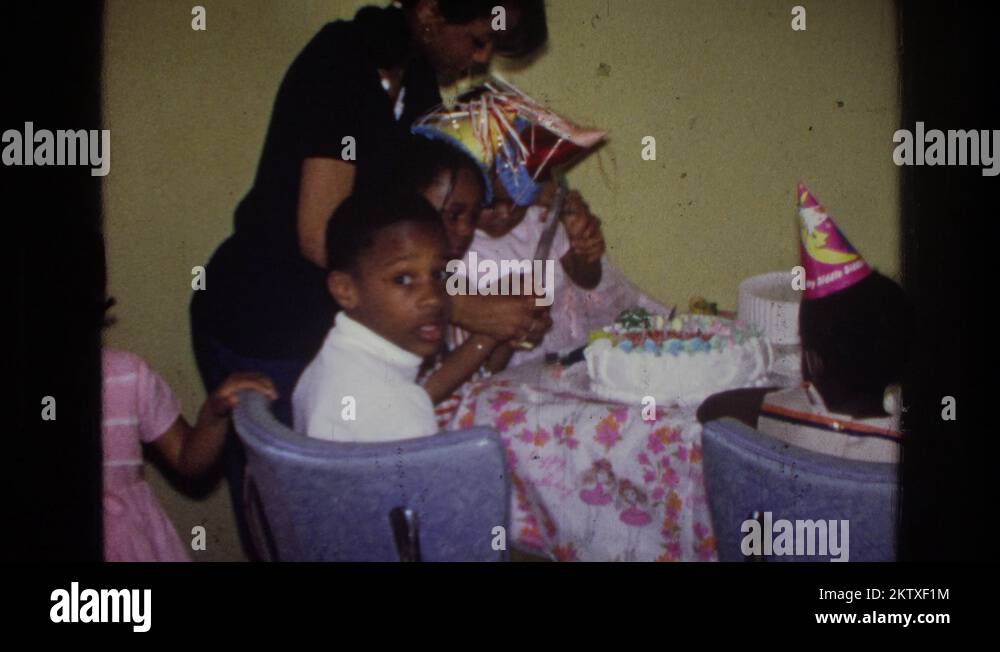 1976: a mother throwing a kids birthday party for her child HARLEM NEW ...