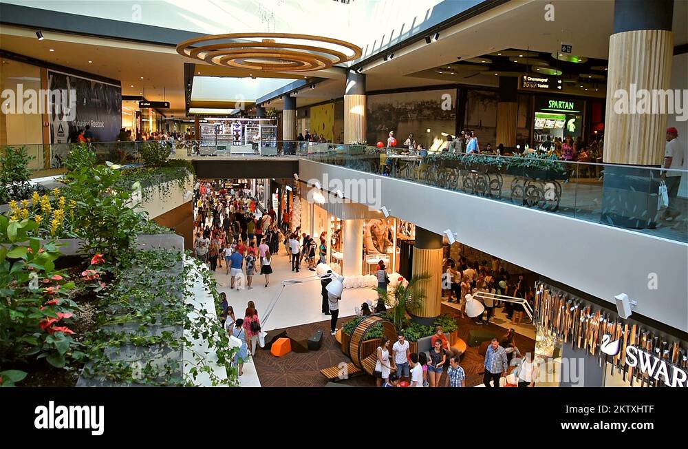 Crowd people shopping mall Stock Videos & Footage - HD and 4K Video ...