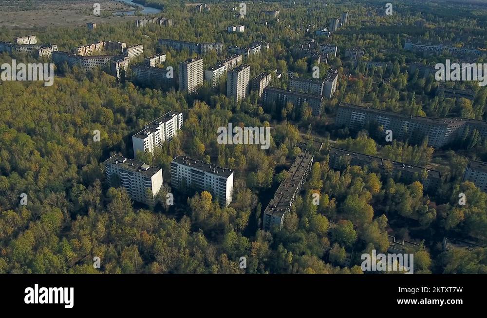 Chernobyl disaster aerial Stock Videos & Footage - HD and 4K Video ...