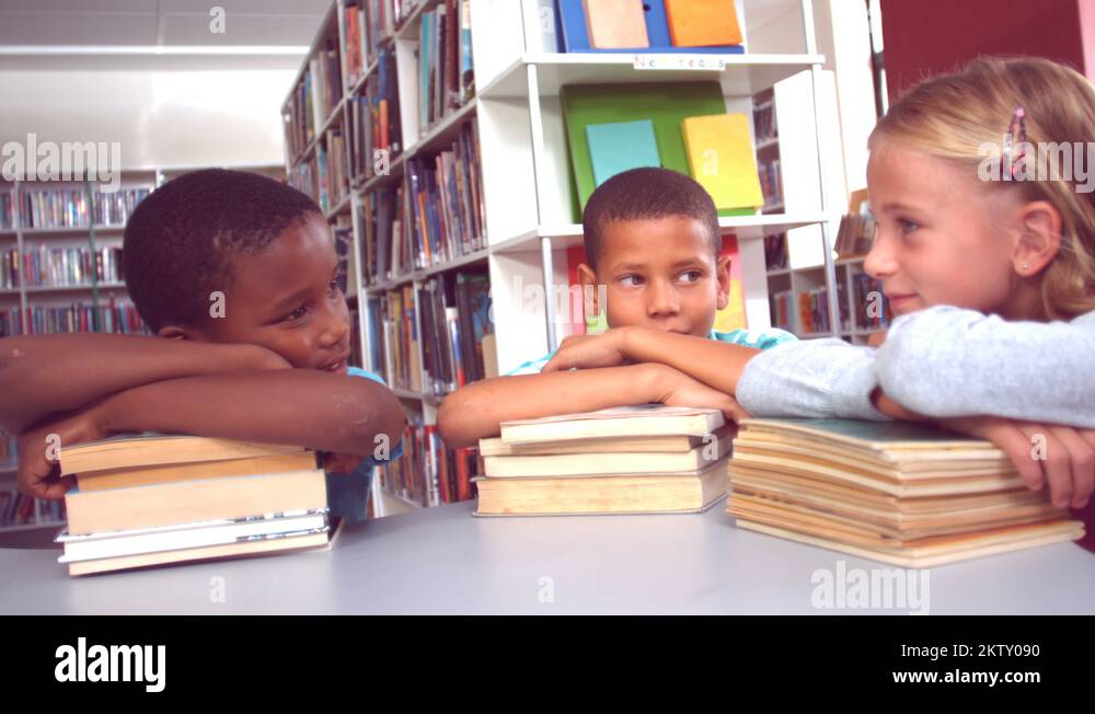 Elementary kids library Stock Videos & Footage - HD and 4K Video Clips ...