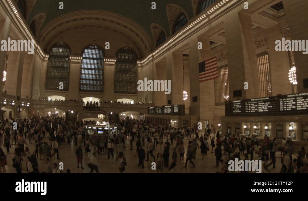 Grand central terminal train station main concourse Stock Videos ...