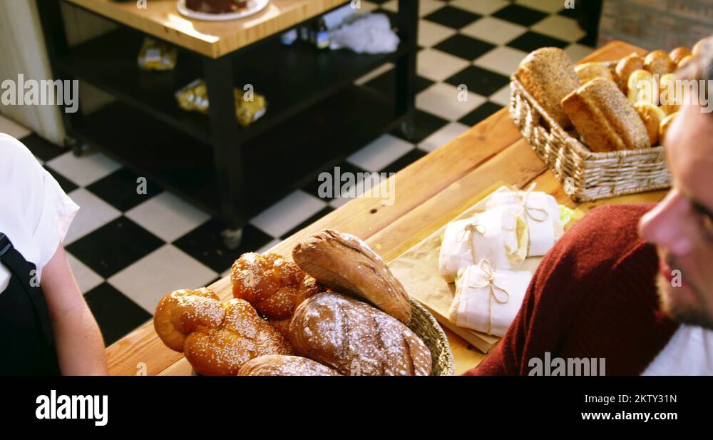 Waitress interacting customer restaurant Stock Videos & Footage - HD ...