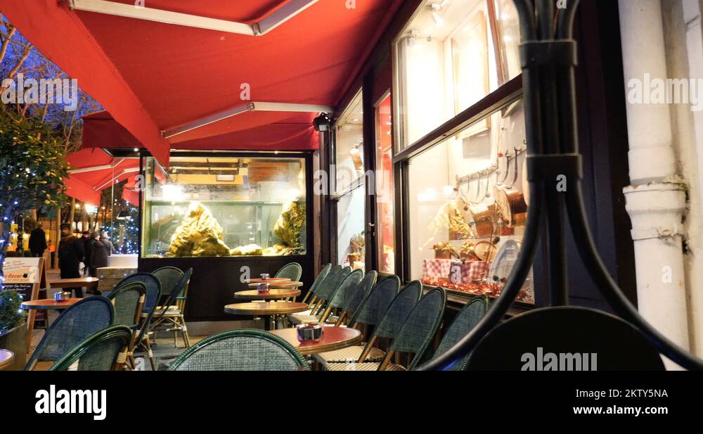 Traditional french bistro restaurant Stock Videos & Footage - HD and 4K ...