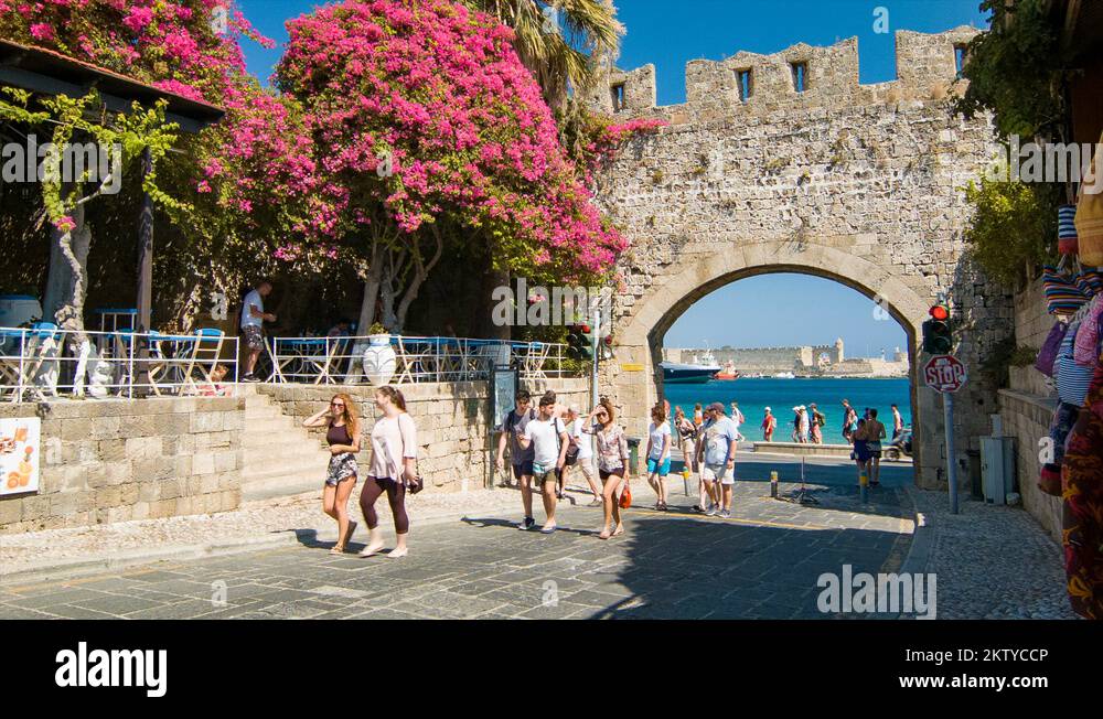 Rhodos old town Stock Videos & Footage - HD and 4K Video Clips - Alamy