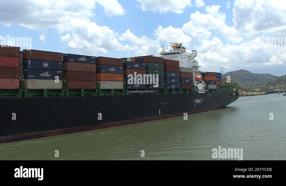 Panama canal container ship Stock Videos & Footage - HD and 4K Video ...