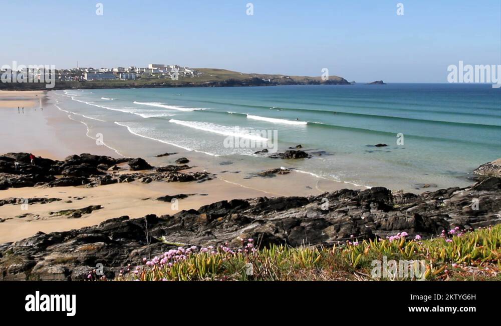 Cornwall newquay beach Stock Videos & Footage - HD and 4K Video Clips ...