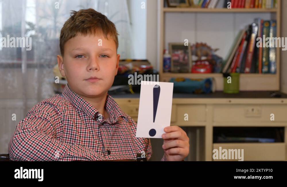 Exclamation mark and child Stock Videos & Footage - HD and 4K Video ...