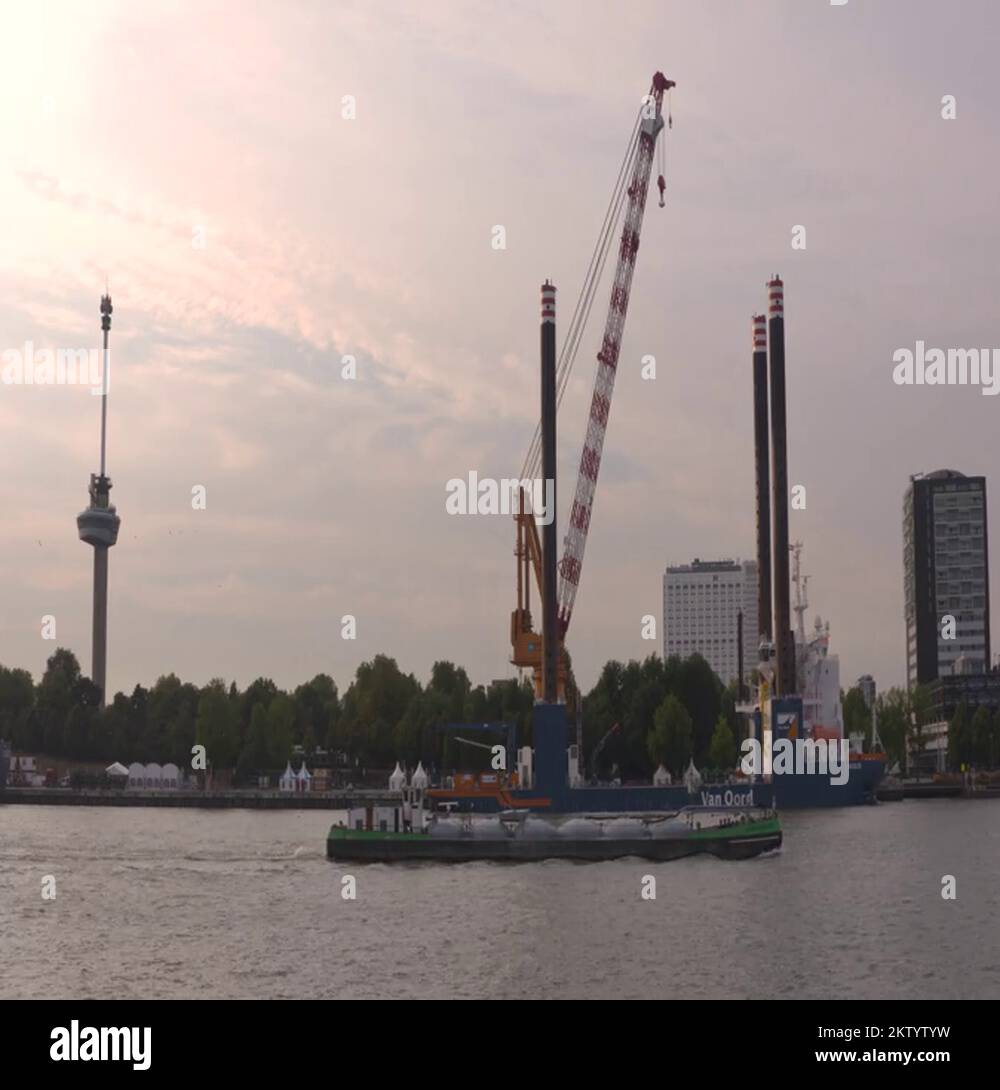 Offshore installation vessel Stock Videos & Footage - HD and 4K Video ...