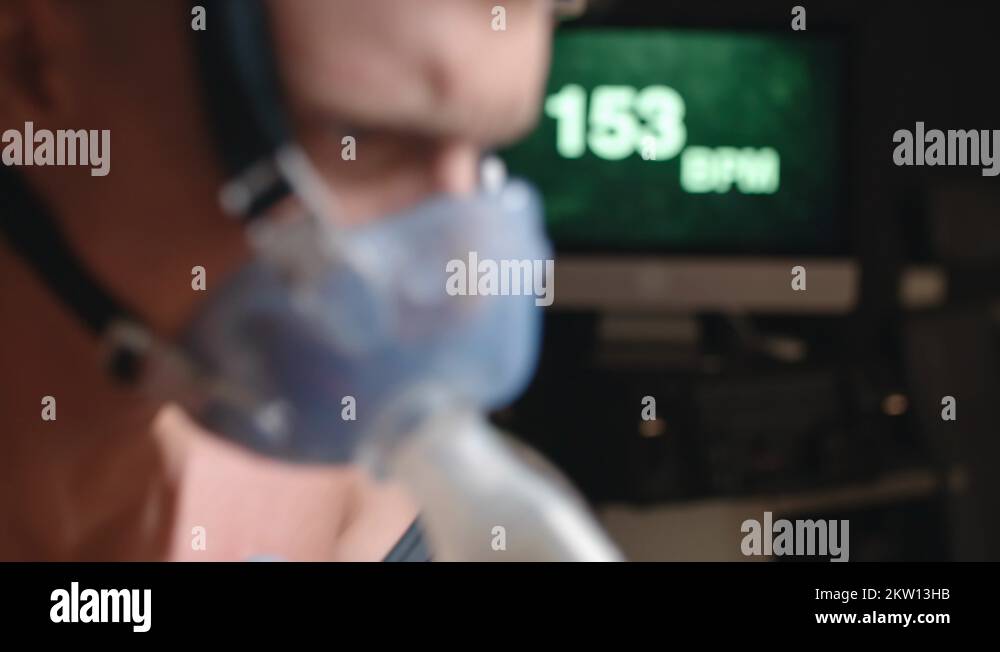 Measuring Heart Rate of Athlete Stock Video Footage - Alamy