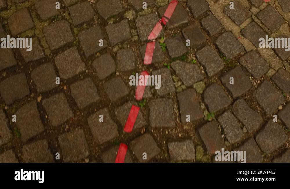 Stand behind yellow line sign Stock Videos & Footage - HD and 4K Video ...