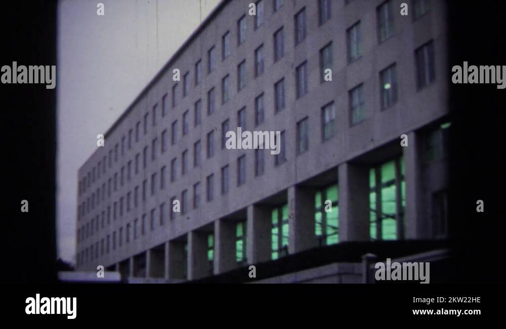 1970: large and small panes of glass line washington, d.c.'s monolithic ...