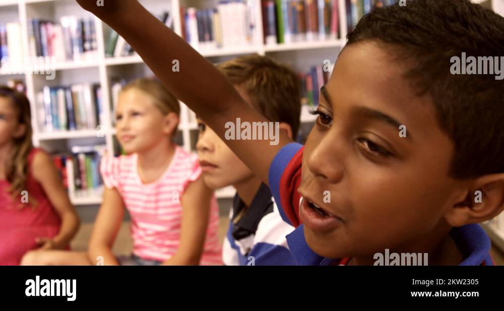 Schoolboy raising hand Stock Videos & Footage - HD and 4K Video Clips ...