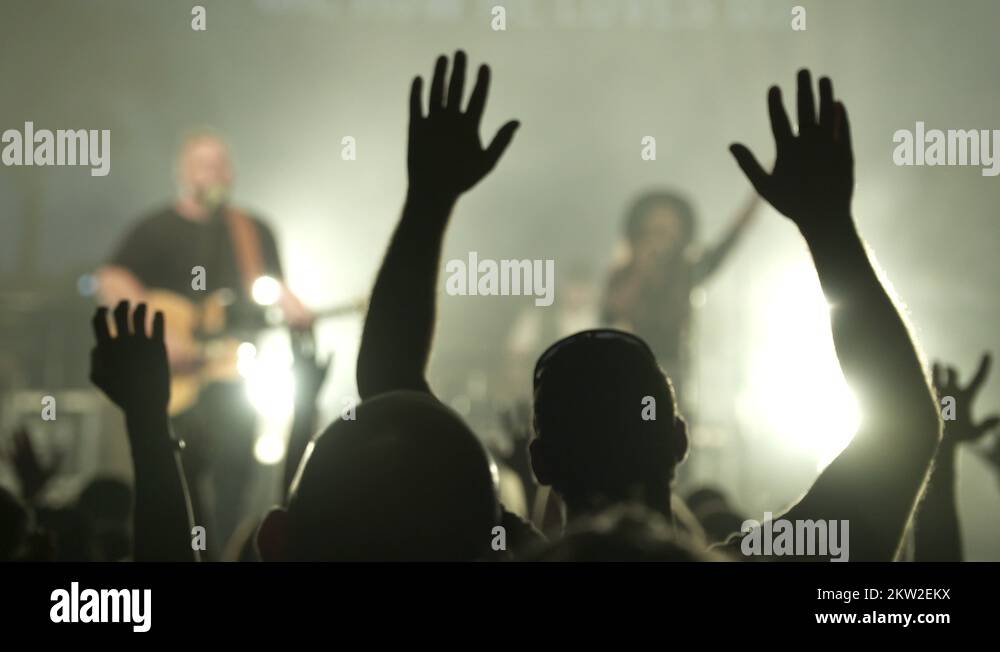 Raised hands crowd Stock Videos & Footage - HD and 4K Video Clips - Alamy