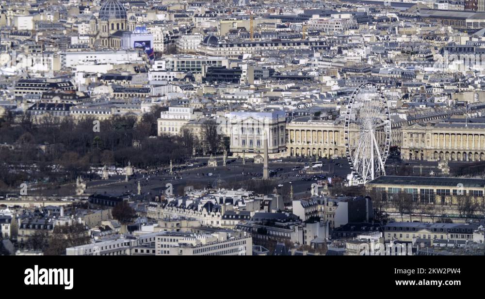 Paris place concorde aerial view Stock Videos & Footage - HD and 4K ...
