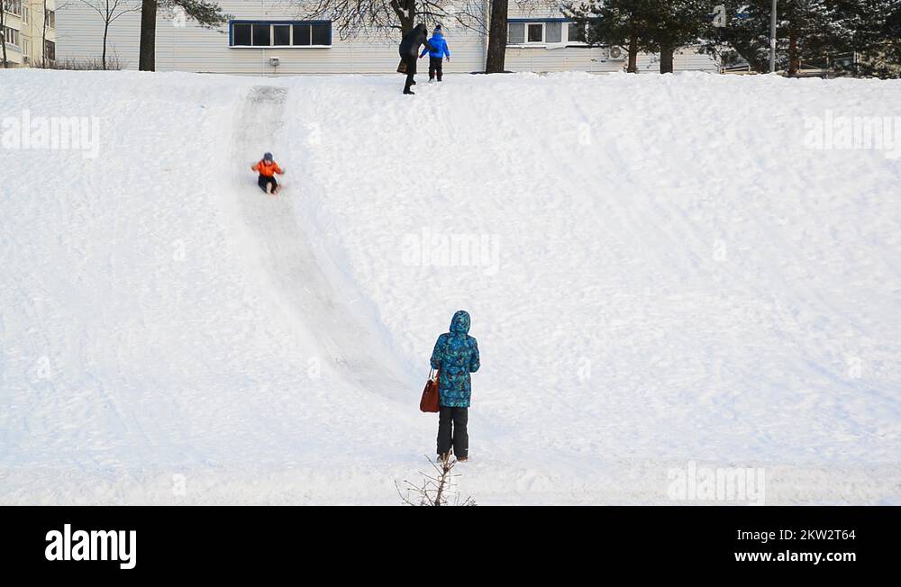 Russia ice slide Stock Videos & Footage - HD and 4K Video Clips - Alamy