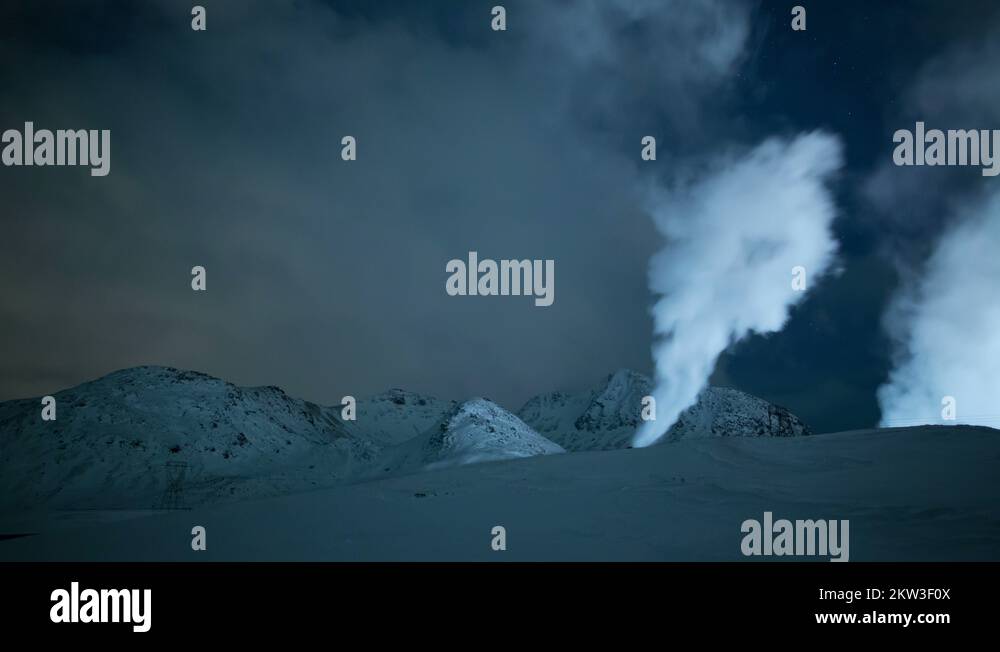 Geothermal steam plumes Stock Videos & Footage - HD and 4K Video Clips ...