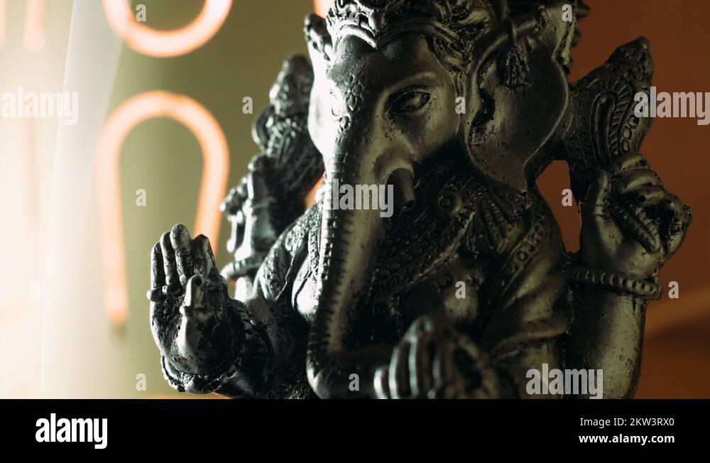 Lord Ganesha as a symbol of Hinduism, the God of wisdom and prosperity ...