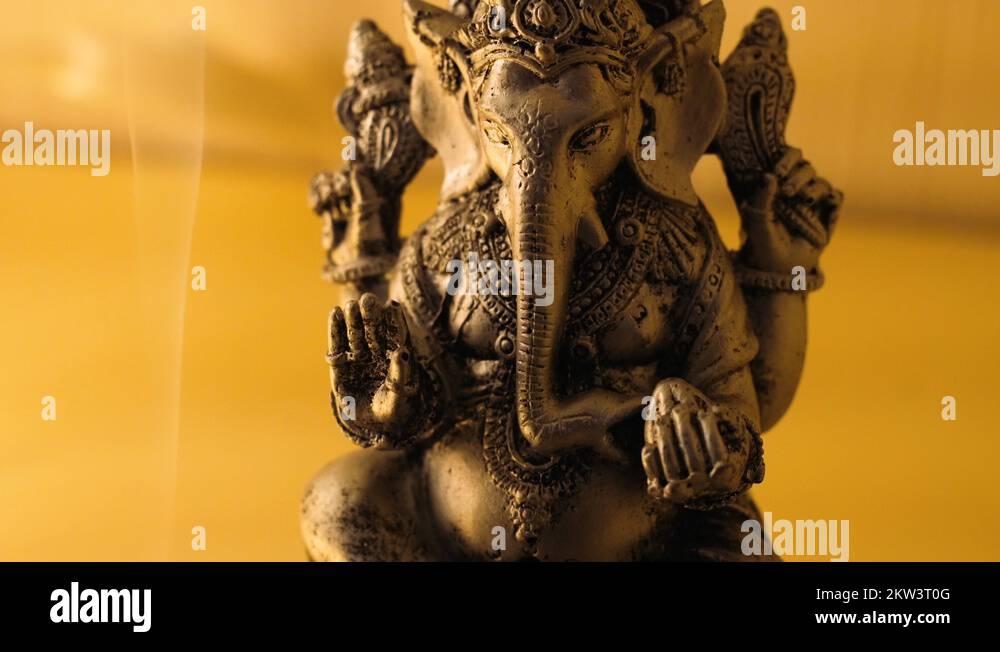 Lord Ganesha as a symbol of Hinduism, the God of wisdom and prosperity ...