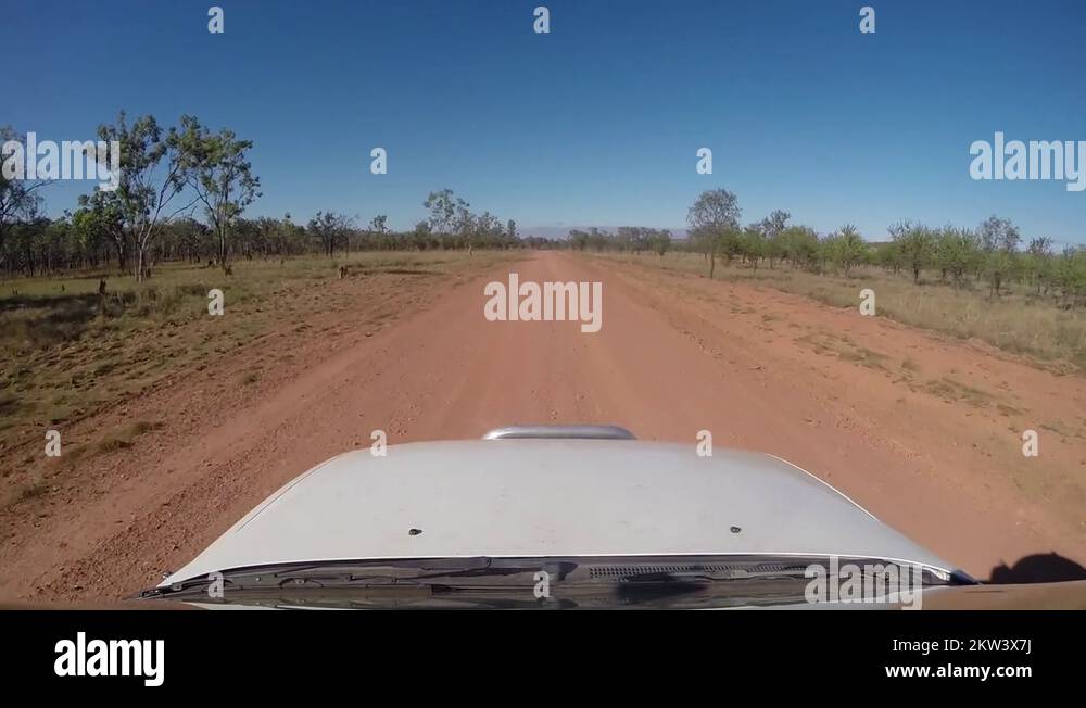 Driving offroad through northern Australian outback Stock Video Footage ...