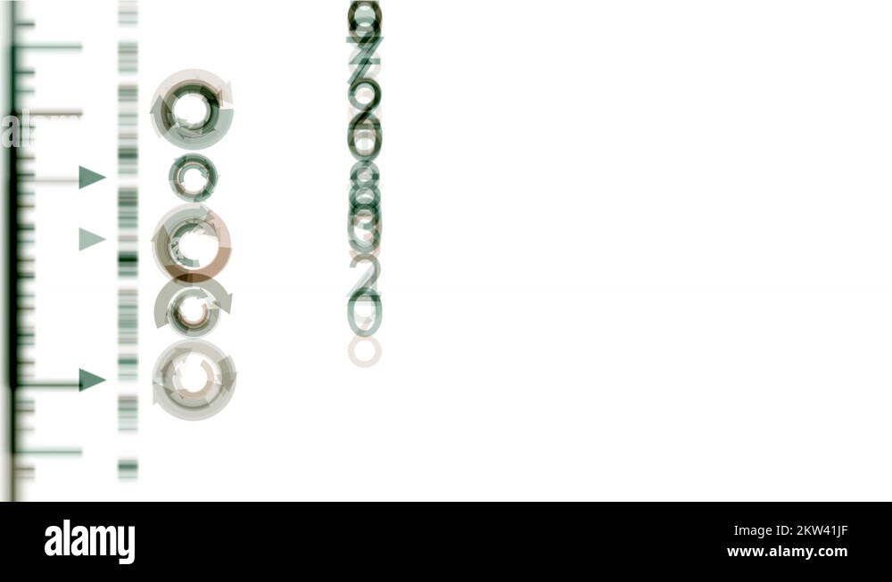 4k numbers scrolling across screen finance digital tech data background ...