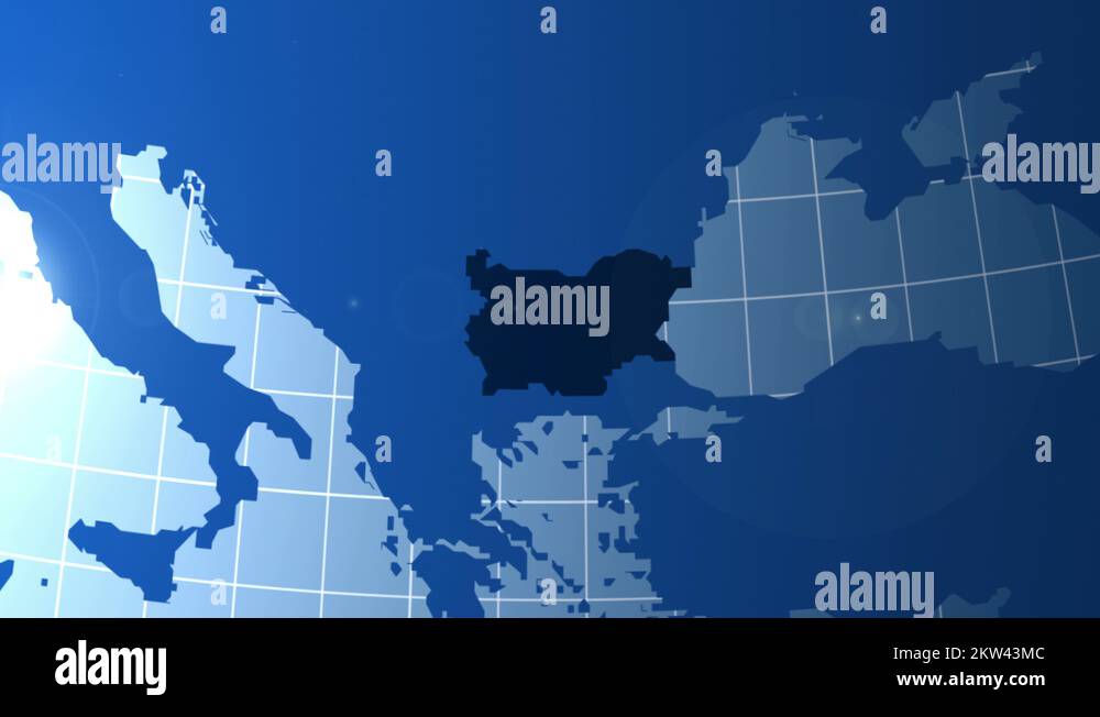 Bulgaria on the map Stock Videos & Footage - HD and 4K Video Clips - Alamy