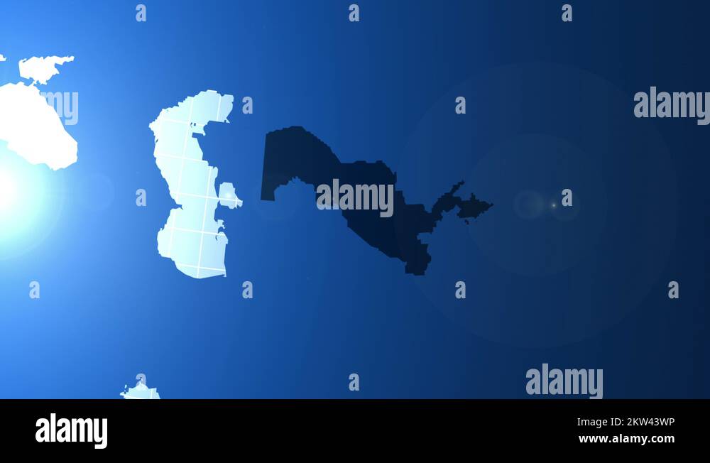 Uzbekistan map Stock Videos & Footage - HD and 4K Video Clips - Alamy