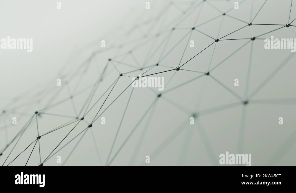 Abstract Macro Web Lines Random Motion 3d Loopable Animation 4k Stock